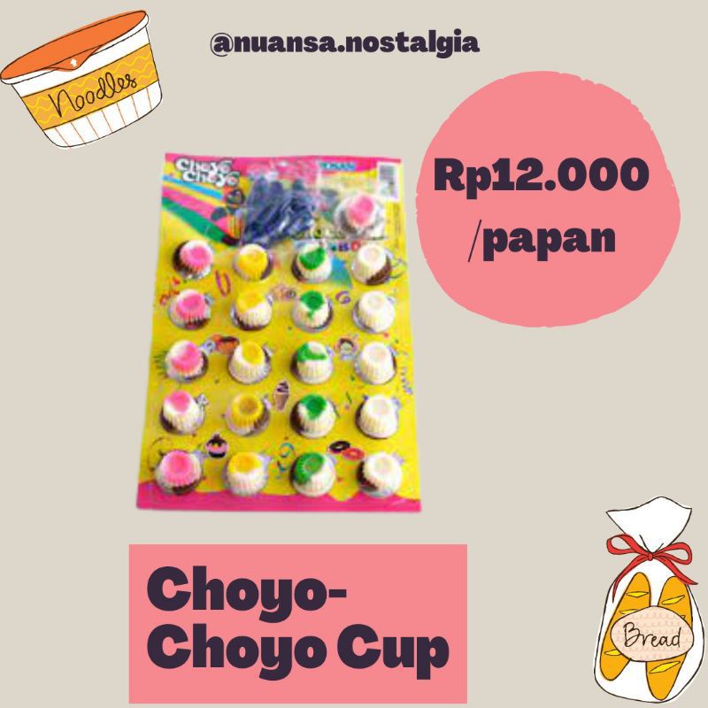 Jual TERMURAH! Jajan Jadul Cokelat Choyo Choyo Cup | Shopee Indonesia