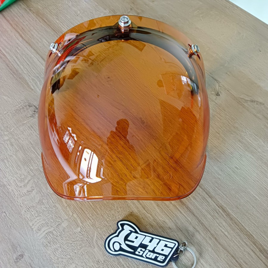 Jual Snail Kaca Helm / Snail Visor Helm Vespa Retro F6 Orange | Shopee ...