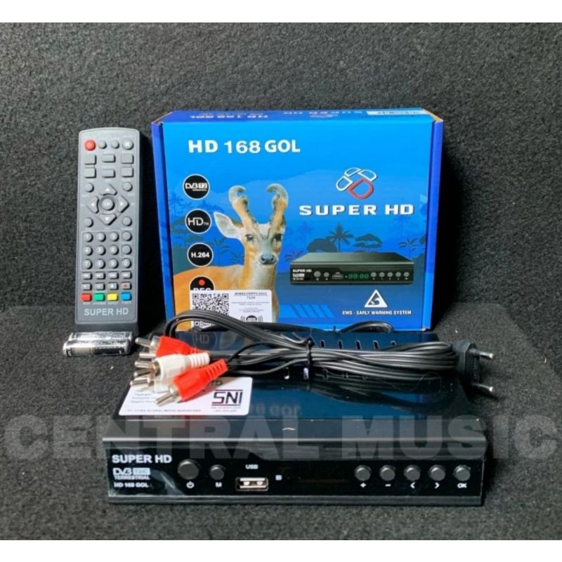 Jual Set Top Box STB super hd 168 digital tv SNI | Shopee Indonesia