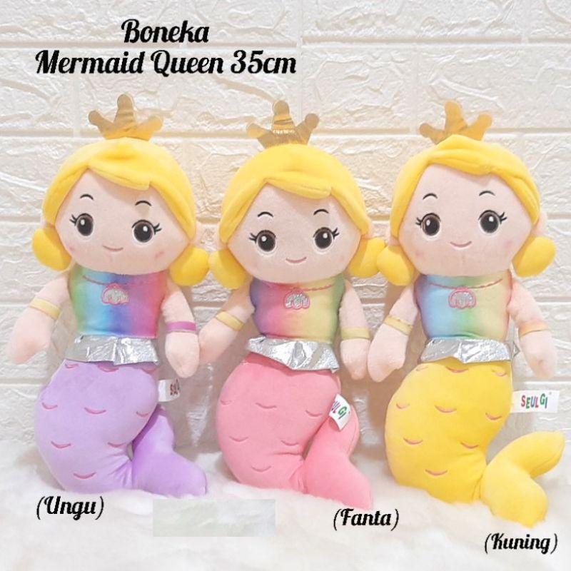 Jual Boneka Mermaid Ratu Queen Putri Duyung Rainbow Pelangi Brand ...