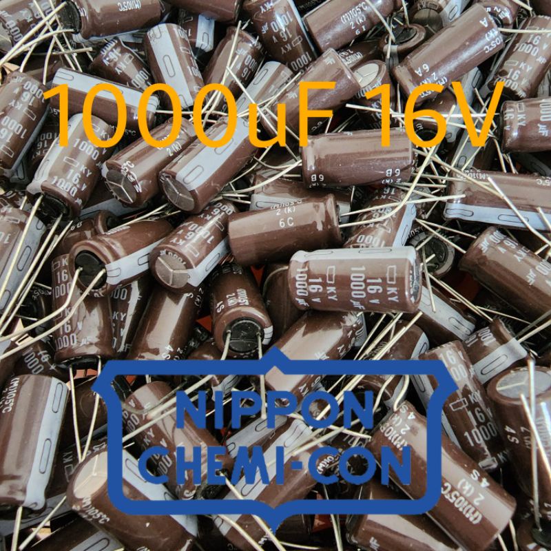 Jual Elco Elko 1000Uf 16V Nippon Chemicon | Shopee Indonesia