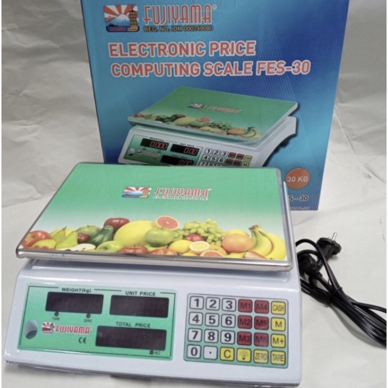 Jual Timbangan Meja Digital 30kg Fujiyama | Shopee Indonesia