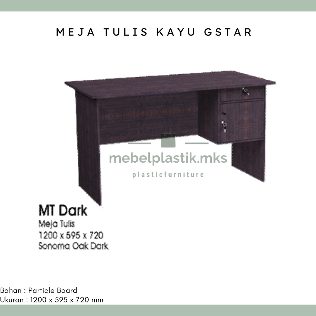Jual Meja Kerja / Meja Tulis / Meja Kantor G Star | Shopee Indonesia