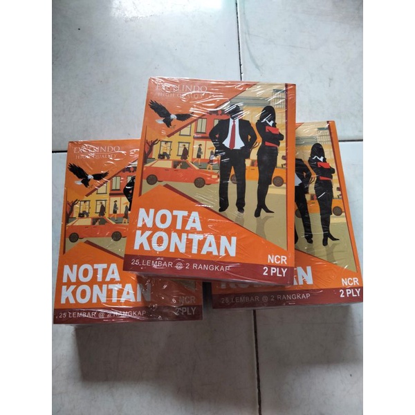 Jual Nota Kontan Besar Rangkap 2 Ply Excelindo isi 10 Buku | Shopee ...