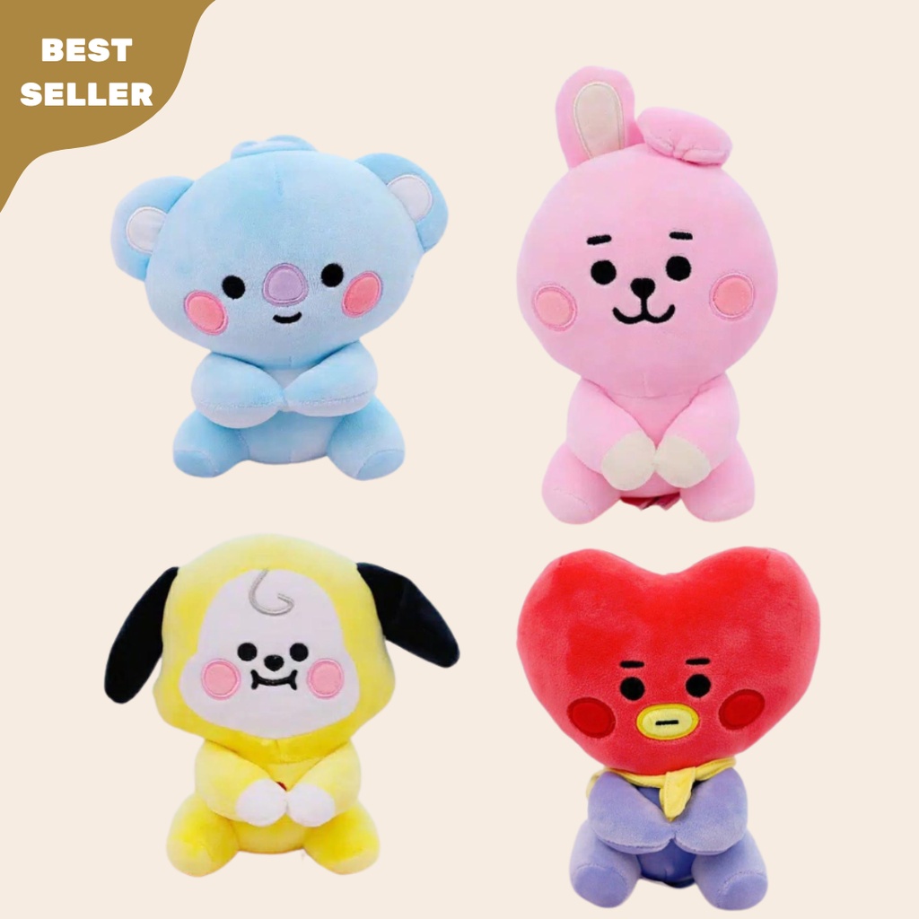 Jual Boneka Cute Baby Sitting Korea Kpop Ukuran M 30 cm | Shopee Indonesia