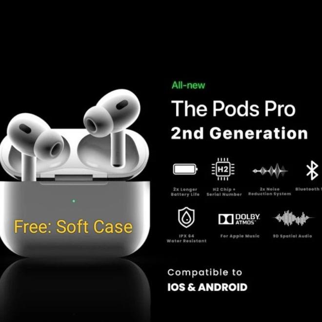 Jual Apple Airpods Pro 2 2Nd Gen Active Anc + Transparency With H2 Chip ...