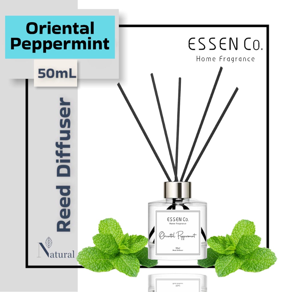 Jual Essen Co Reed Diffuser Peppermint Aromatherapy Pengharum Ruangan ...