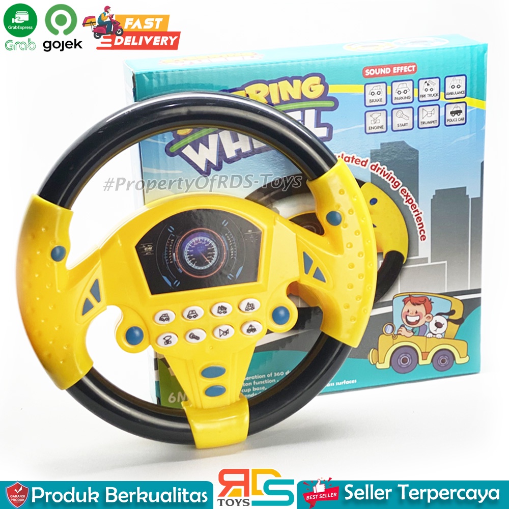 Jual [BISA COD] Promo Mainan Anak Steering Wheel Toys Setir Mobil Anak ...