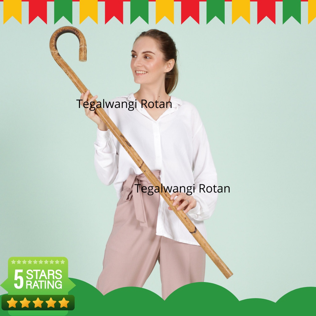Jual Tongkat Rotan Tongkat orang tua Tongkat Teken Tongkat Jalan ...