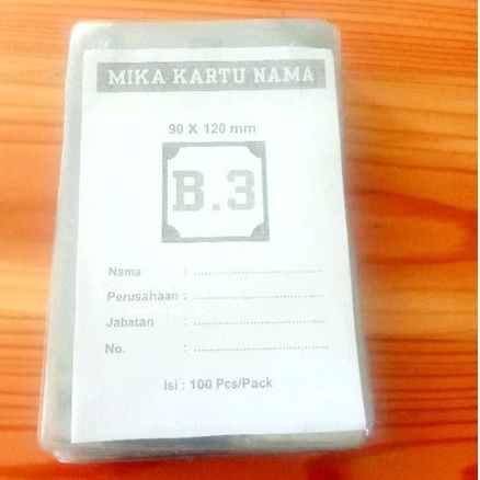 Jual Mika id card B.3 9x12 cm -1 pcs | Shopee Indonesia