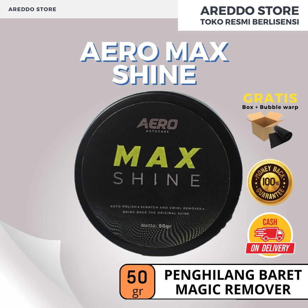 Jual PENGHILANG GORESAN BARET MOTOR, MOBIL DAN HELM - AERO MAX SHINE | Shopee Indonesia