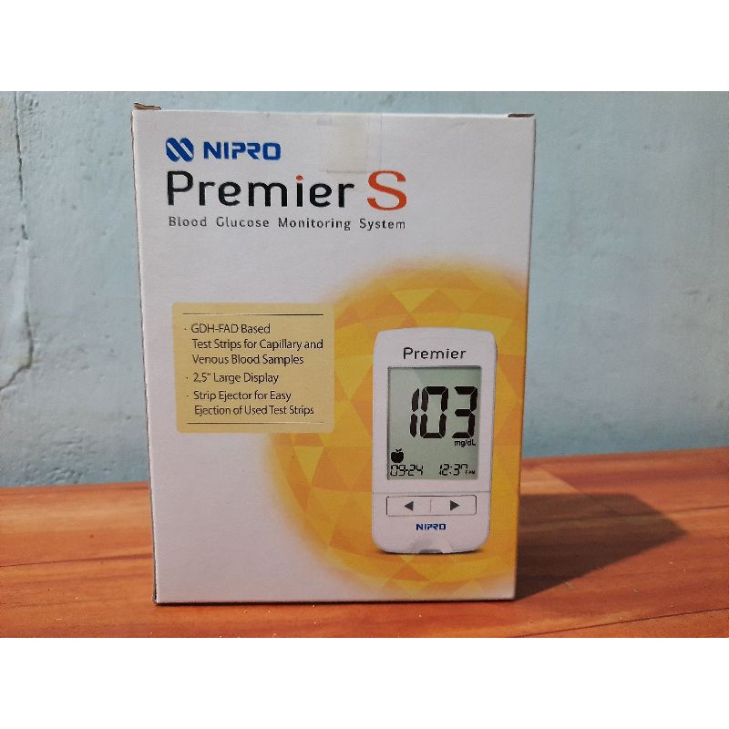 Jual Nipro Premier Glucose Test Meter | Shopee Indonesia