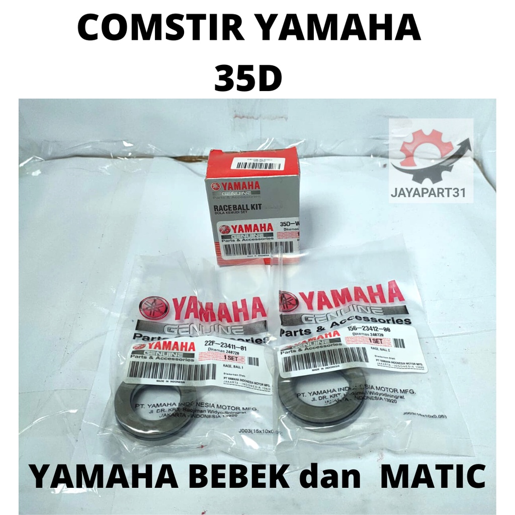 Jual KOMSTIR COMSTIR YAMAHA 35D ASLI 100% YGP SEMUA MOTOR YAMAHA BEBEK ...