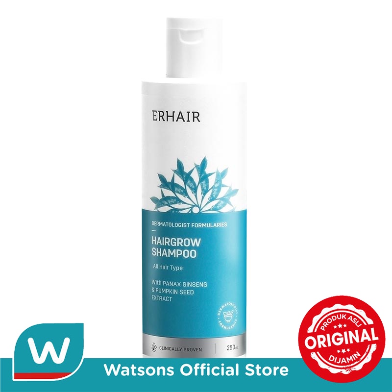 Jual ERHAIR Hairgrow Shampoo 250 ML | Shopee Indonesia
