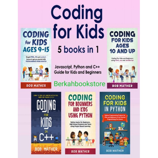 Jual Buku Coding for Kids 5 Books in 1 Set | Shopee Indonesia
