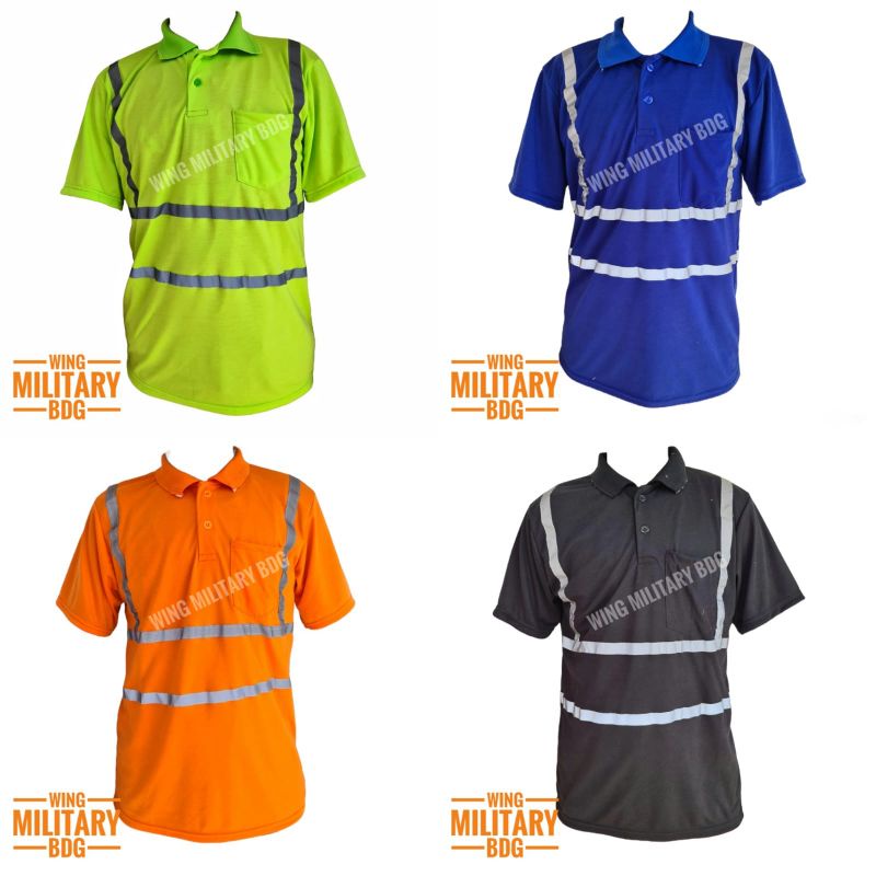 Jual Kaos polo safety scotlight kaos kerah safety | Shopee Indonesia
