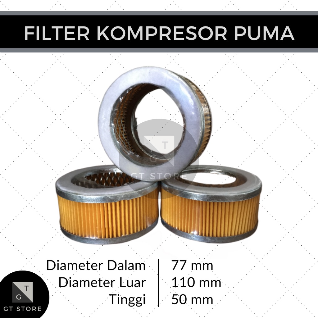 Jual Filter Element Kompresor Angin PUMA 7.5 HP 10 HP 15 HP | Shopee ...