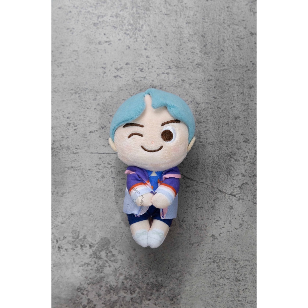 Jual BTS TinyTan IDOL RM Chokkorisan TAKARA TOMY ARTS Plush Doll PRELOVED | Shopee Indonesia