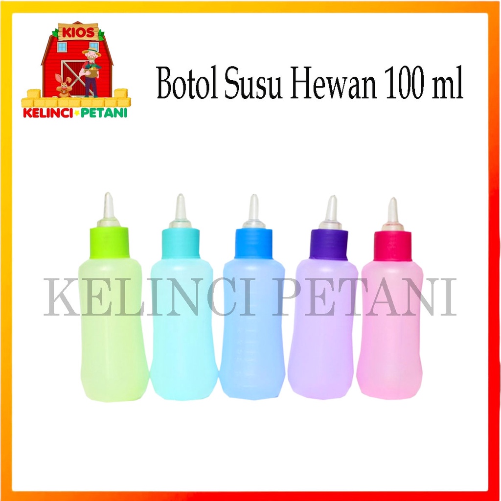 Jual Botol Dot Susu Hewan 100 ml Botol Susu Kucing Anjing Kelinci ...