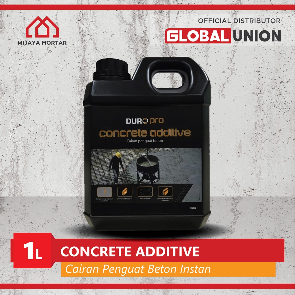 Jual Global Union | Concrete Additive Obat Cor Beton Cepat Keras Cairan ...