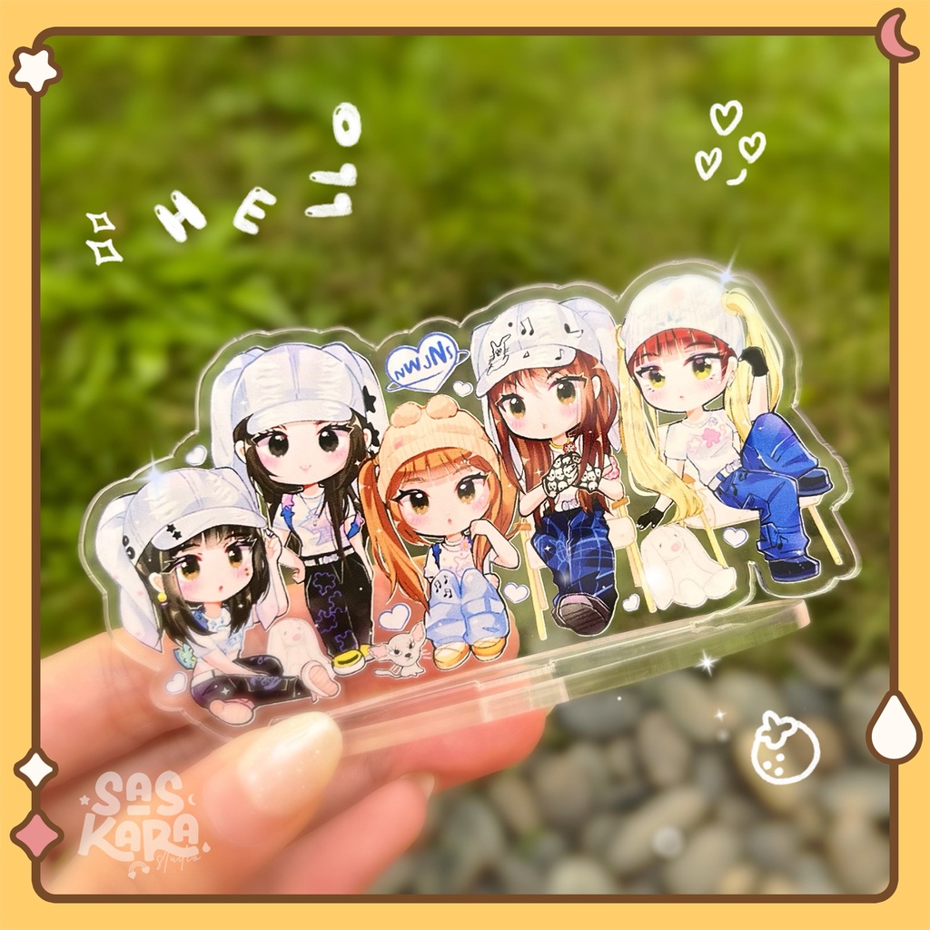 Jual New Jeans OMG | Standee akrilik | Sticker | Shopee Indonesia