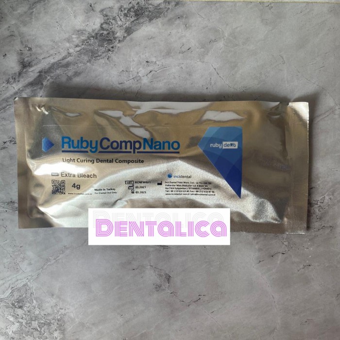 Jual Rubycomp Nano Composite Komposit Composit Veneer Extra White | Shopee Indonesia