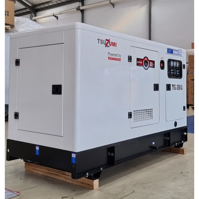 Jual Genset YANMAR 30 KVA 35 KVA Made in Japan TYG35 by TSUZUMI ...