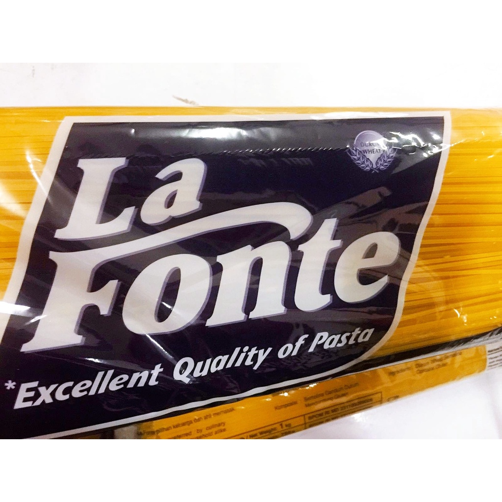 Jual Spaghetti La Fonte Spaghetti no. 11 Tidak Mudah Hancur - Kemasan ...