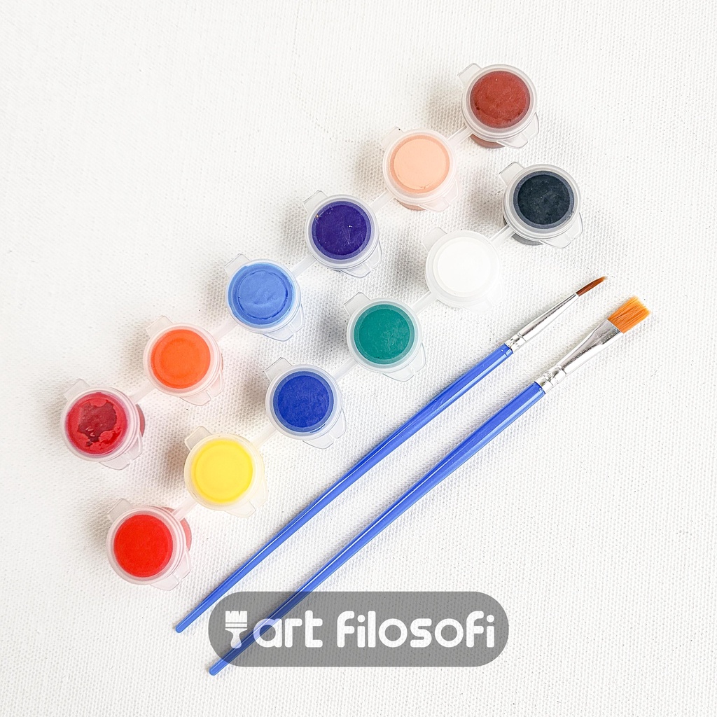 Jual Acrylic Set 3ML | Cat Akrilik Set | Shopee Indonesia