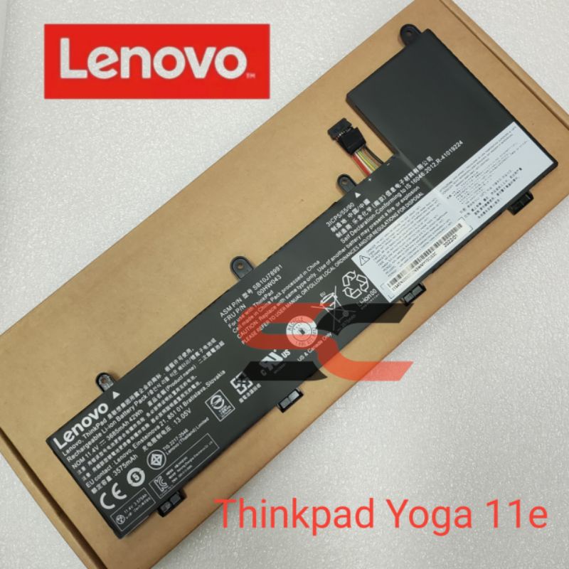 Jual Baterai Battery Lenovo Thinkpad Yoga 11E 4Th Gen 01AV442 01AV443 ...