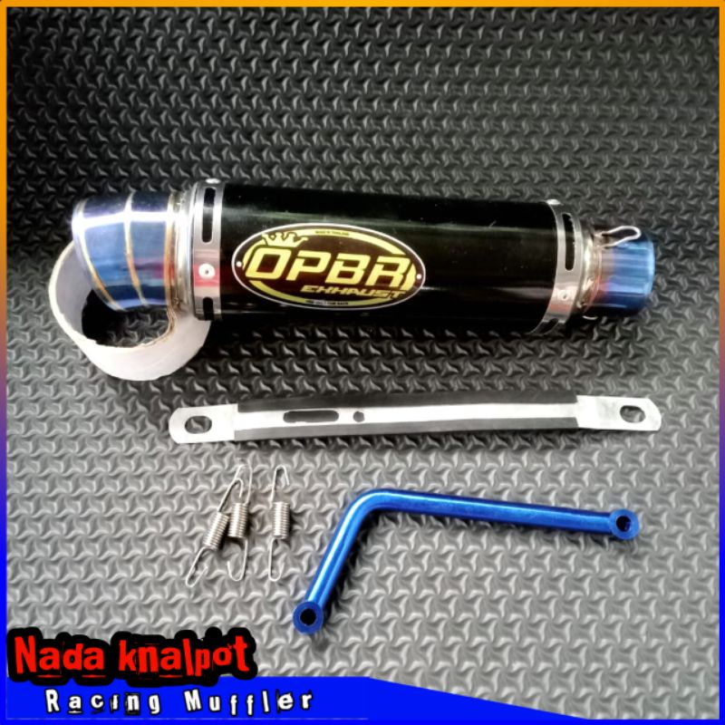 Jual EXZOS OPBR BLACK 51MM ( MUFFLER ONLY ) | Shopee Indonesia