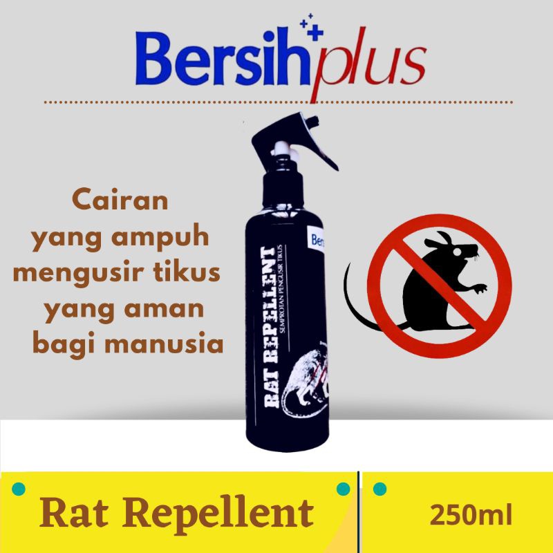 Jual PRODUK- SEMPROTAN ANTI TIKUS BERSIHPLUS RAT REPELLENT RACUN TIKUS ...