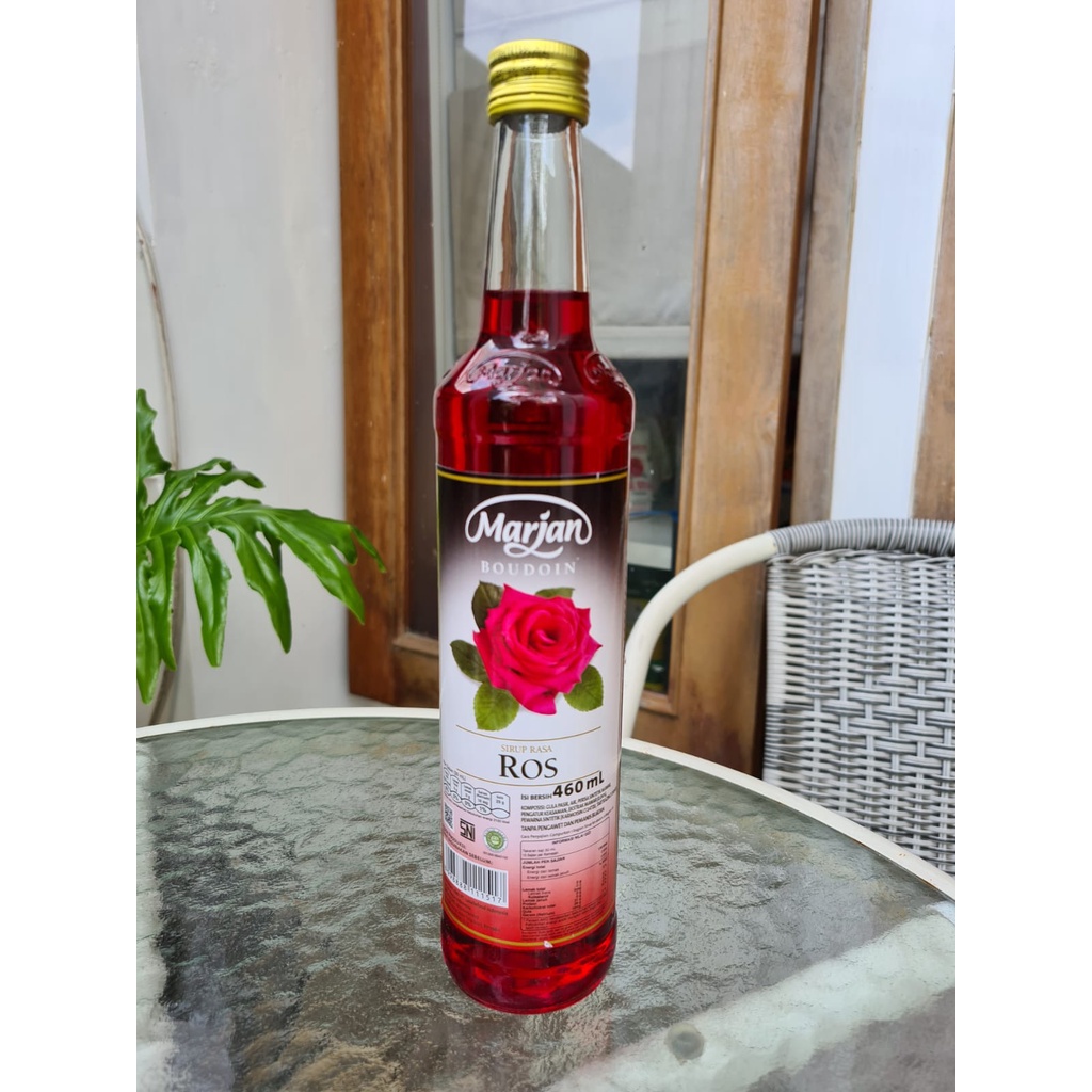 Jual marjan boudoin sirup rasa ros 460 ml | Shopee Indonesia