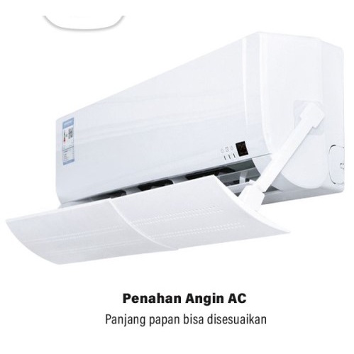 Jual COD Cover AC Penghalang Angin Adjustable/Reflektor Acrylic Akrilik ...