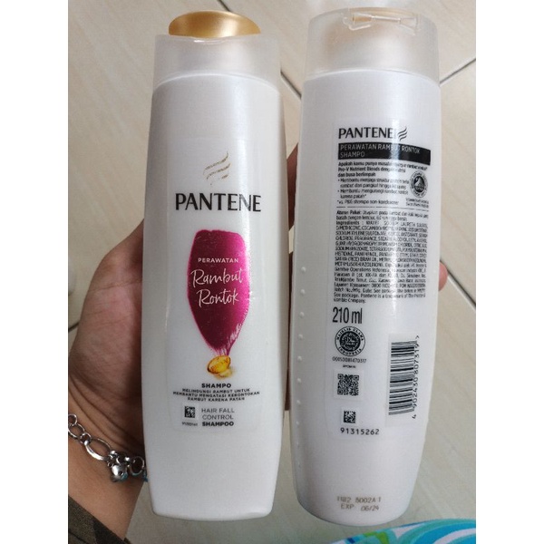 Jual pantene PINK rambut rontok 210ml | Shopee Indonesia