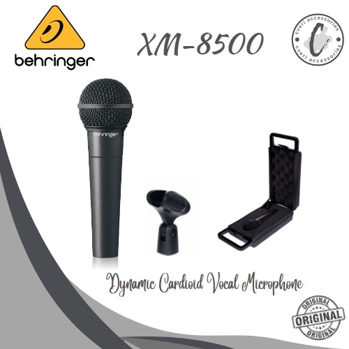 Jual BEHRINGER XM8500 Dynamic Cardioid Vocal Microphone Original XM ...