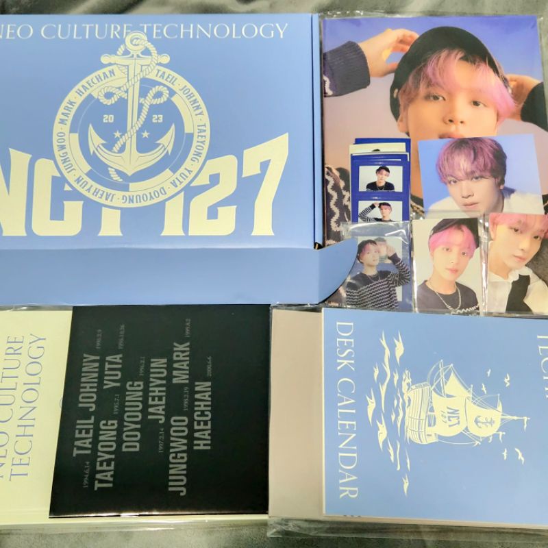 Jual [SHARING] NCT127 - Season's Greetings 2023 / Diary/ desk Calendar ...