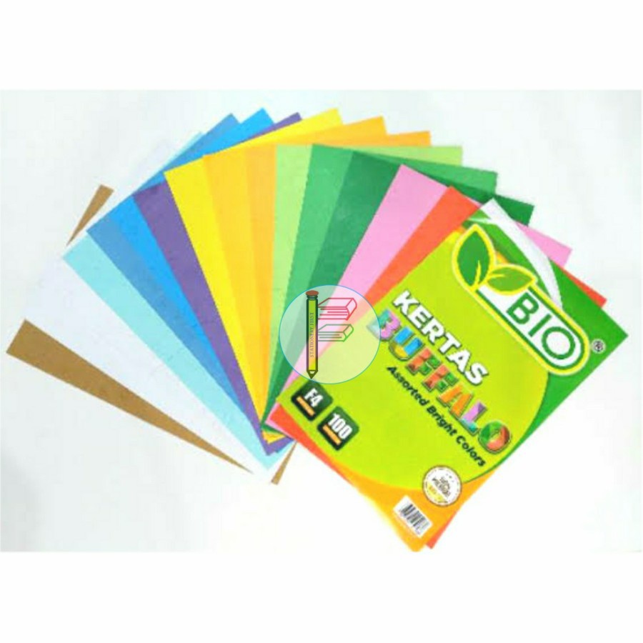 Jual Kertas Karton Buffalo Cover Jilid F4 Folio 150 Gram per Pack 100 ...