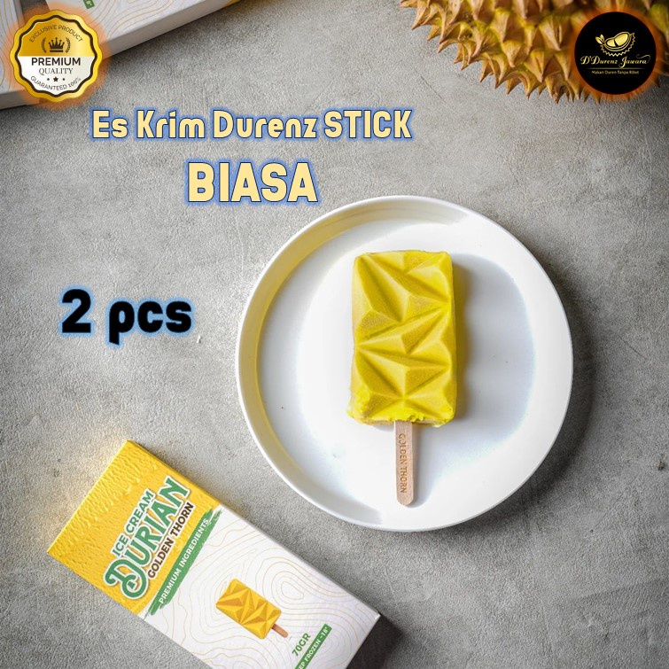 Jual Es Krim Durian STICK LOKAL - isi 2 Pcs | Shopee Indonesia