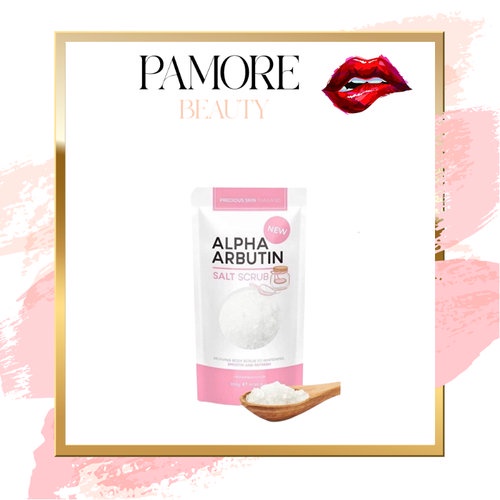 Jual Precious Skin Alpha Arbutin 3Plus Whitening Body Shower Salt Scrub ...