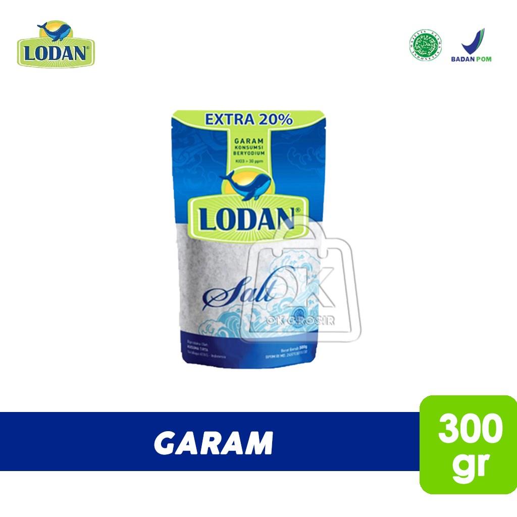Jual Garam Lodan Premium / Garam Beryodium (300 gr) | Shopee Indonesia