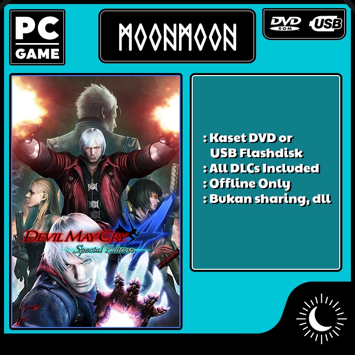 Jual Devil May Cry 4 Special Edition (2015) Full DLCs Game PC Laptop ...