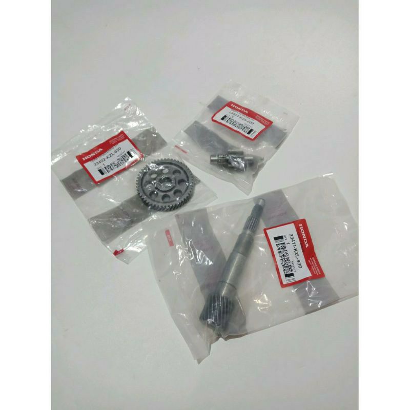 Jual gigi rasio beat fi Scoopy f1 spacy f1 kzl 3 bagian ORI AHM ...