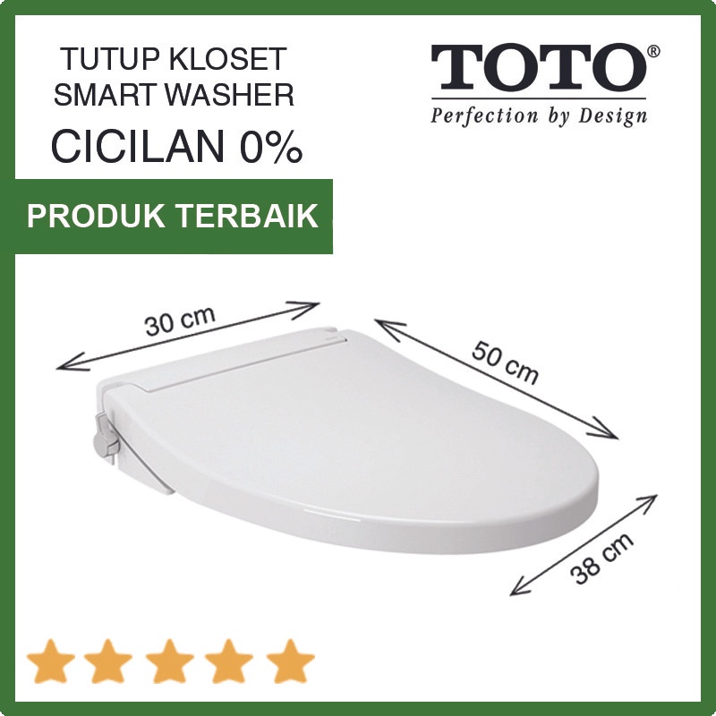 Jual TOTO Tutup Kloset Otomatis (Soft Closing) TCW07S untuk CW 421 cw ...