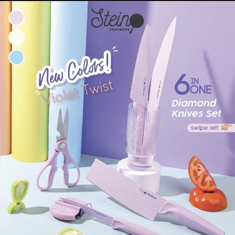 Jual STEIN KNIVES DIAMOND SET | Violet twist | Windsor Blue ...