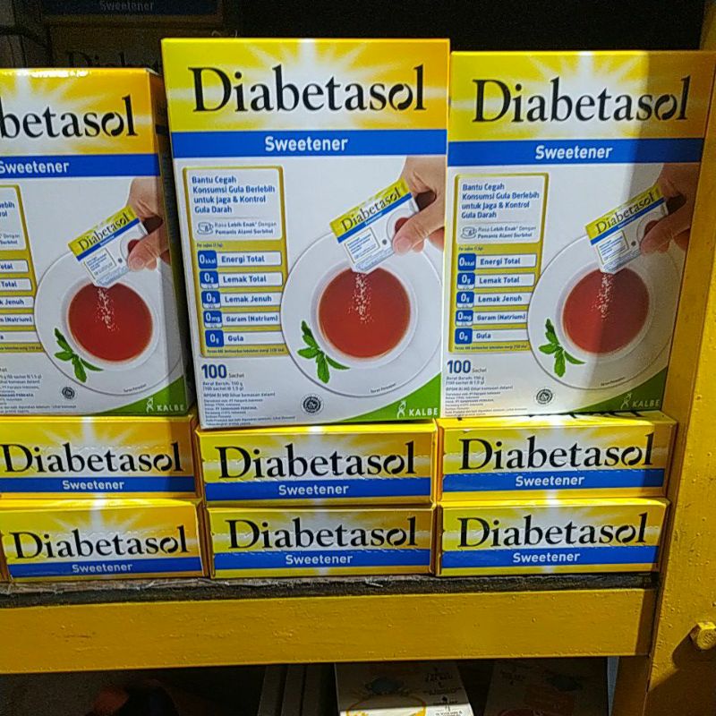 Jual Diabetasol Sweetener 50 sachet 100 sachet | Shopee Indonesia