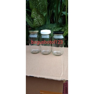 Jual botol kaca jar 500 ml cocok untuk kemasan madu dll | Shopee Indonesia