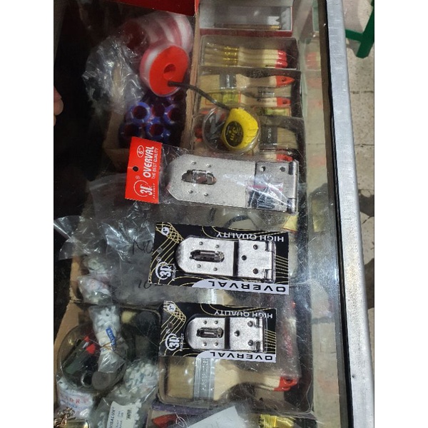 Jual 3R Overpal Gembok Chrome Plat Tebal 2" 3" 4" 5" 6" / Tempat Gembok ...