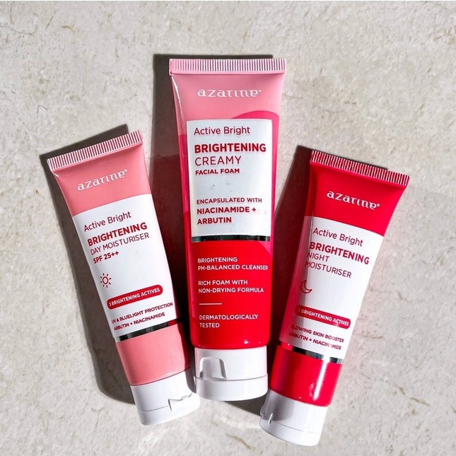 Jual AZARINE Active Bright Day - Night Brightening Moisturizer | Facial ...