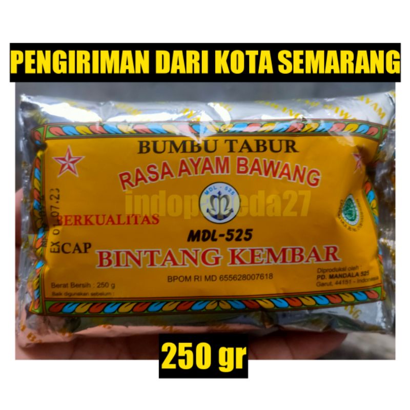 Jual bumbu bintang kembar 250gr/bumbu bubuk atom cap bintang kembar ...
